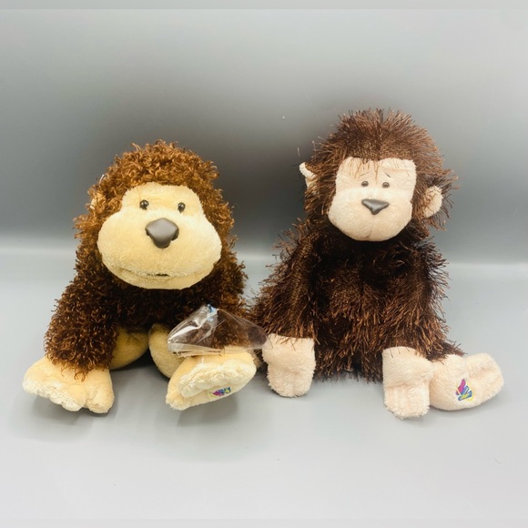 GANZ | Toys | Webkinz Ganz Cheeky Monkey Set Of 2 | Poshmark